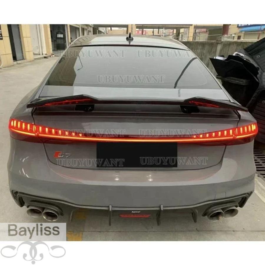 カーボンカーリアウィング トランクリップ アウディa7 s7 rs7 c8 カルツテカスタイル : HIRYU - 通販 - Yahoo!ショッピング