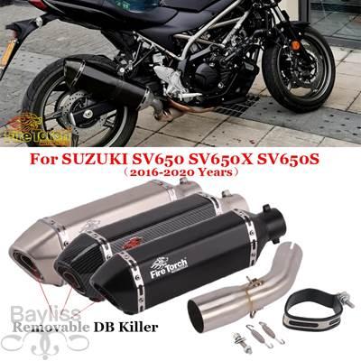 スズキSV650 SV650X SV650S SV650 650-2016用DBキラー付きスリップオンマフラー付きバイク 二輪エキゾースト : HIRYU - 通販 - Yahoo!ショッピング