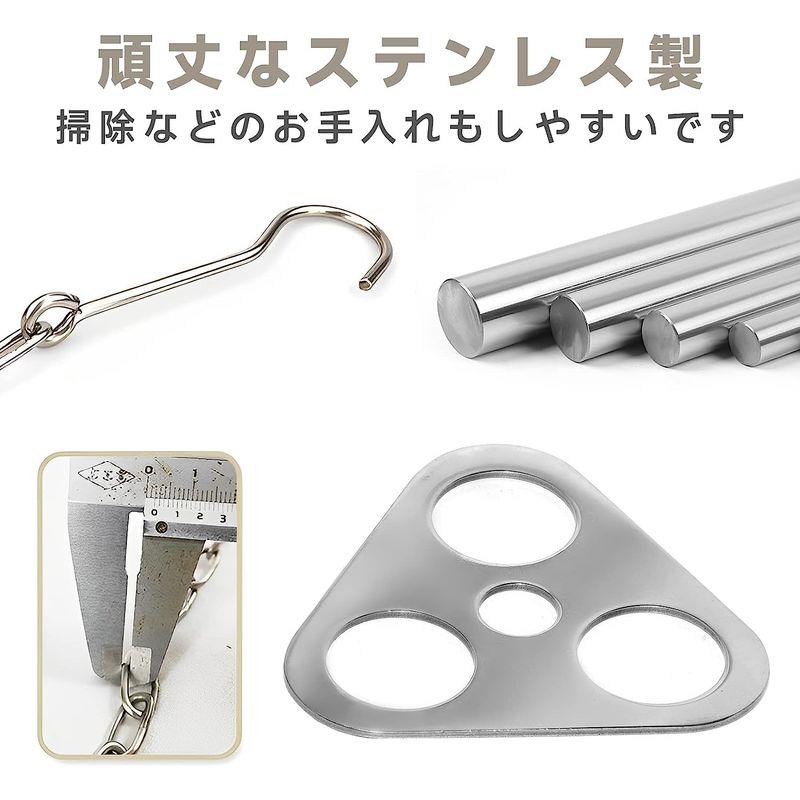 seiyishi トライポッドリング トライポッド 自作 金具 DIY 焚き火バーベキュー 焚き火三脚 軽量 調理 料理 SY-SJ-468 :20230630062710-00691:飛龍 ...