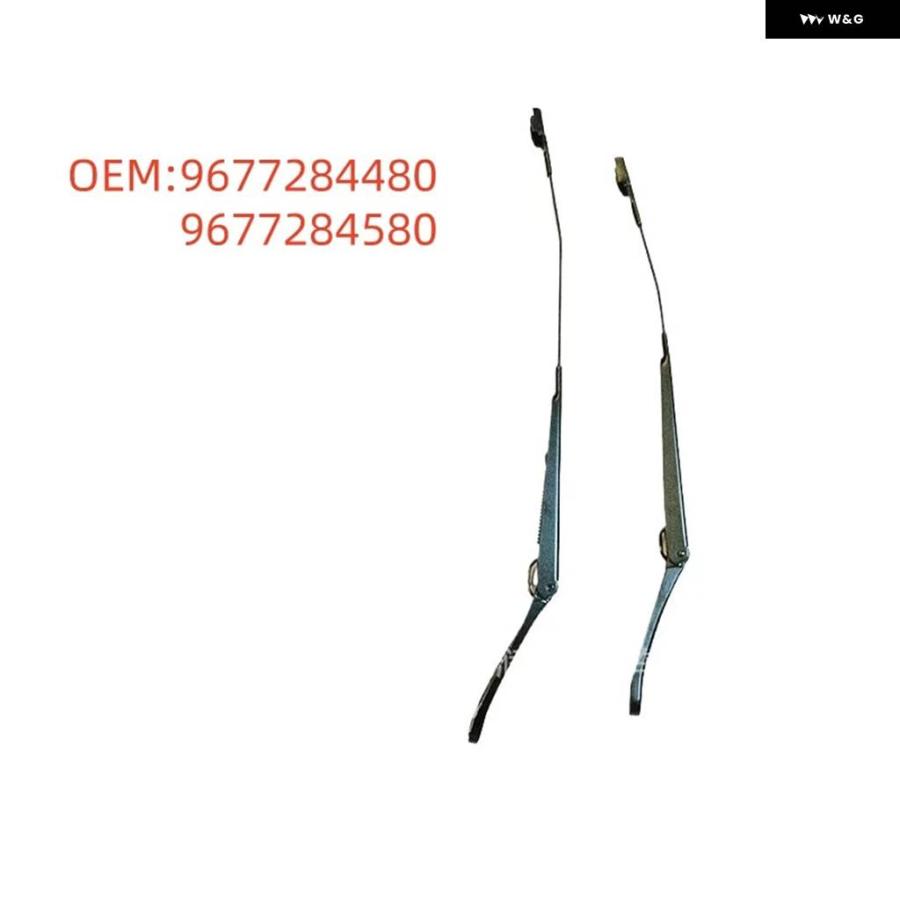 9677284480 9677284580 適合 シトロエン C4L プジョー 408 308 骨なしフロント ワイパー アーム 左右 自動車 : 飛龍 - 通販 - Yahoo!ショッピング