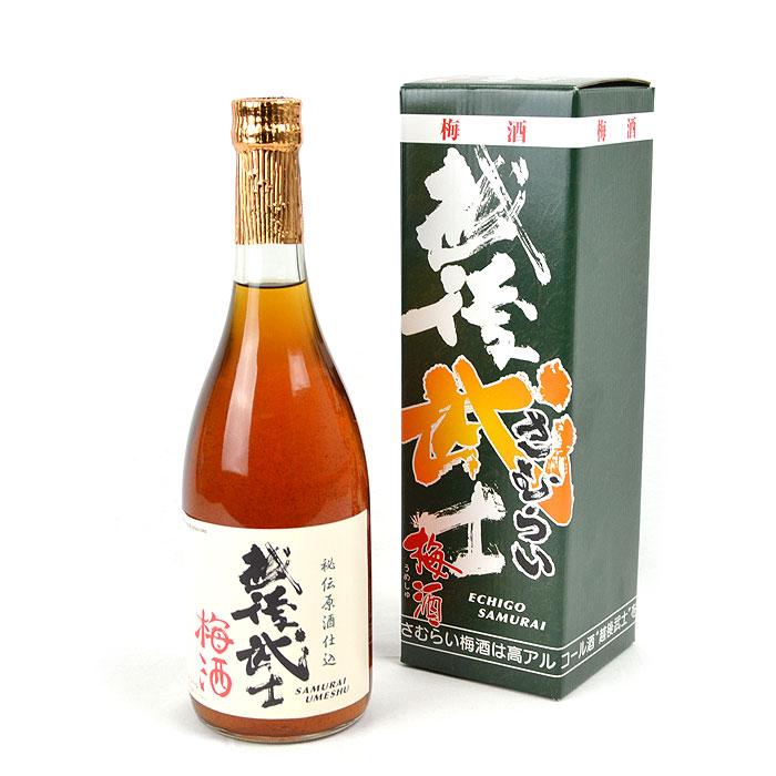 兵庫県内配送限定 越後武士 さむらい ECHIGO SAMURAI 梅酒 720ml 18％ 国産 リキュール : kousei brand shop - 通販 - Yahoo!ショッピング