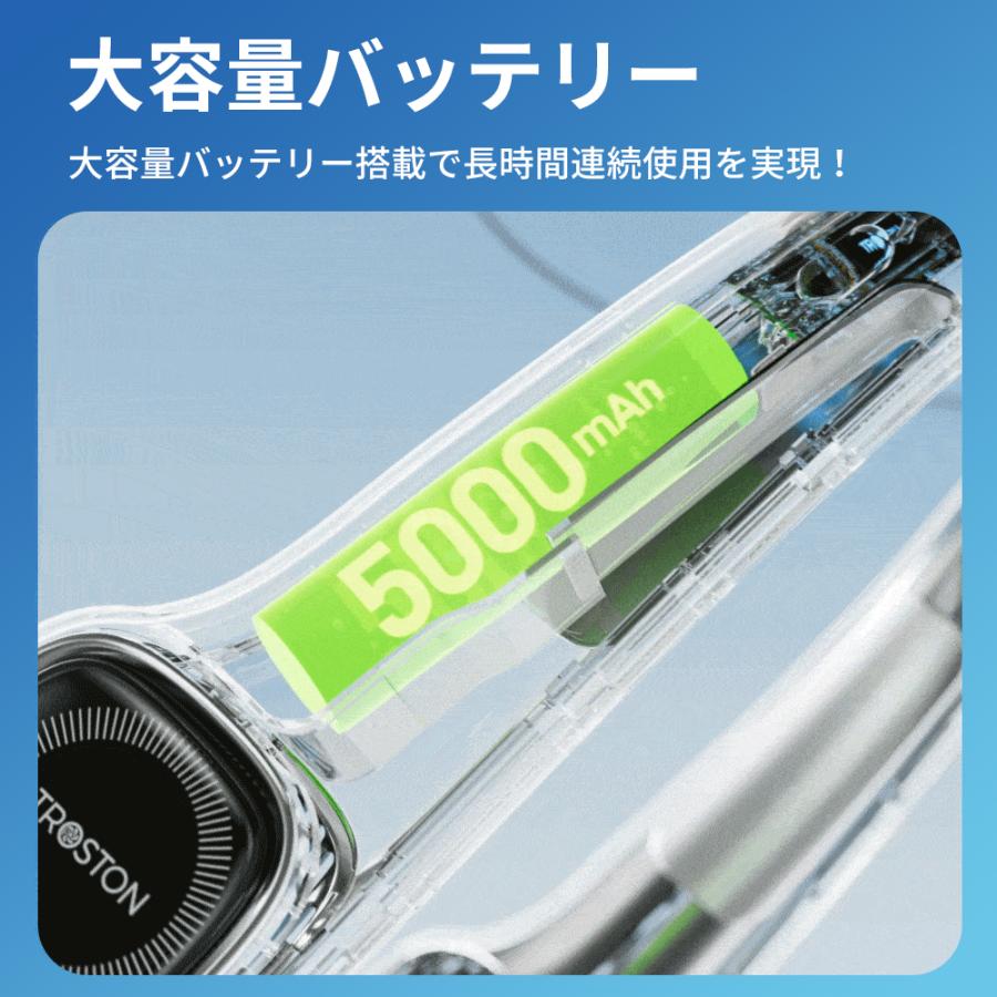 Troston 「1秒で冷える！」首掛け扇風機 F13 冷却プレート付 接触冷感 羽根なし 最大18時間使用可能 ネックファン ハンディファン ...