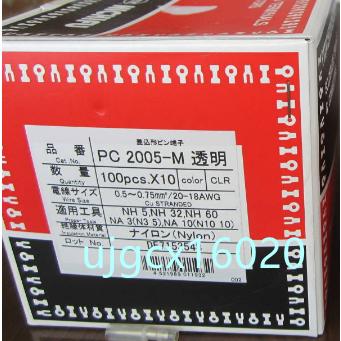 新品★ニチフ NTM PC-2005-M 透明 差込型ピン端子 100個セット : こうよう三号店 - 通販 - Yahoo!ショッピング