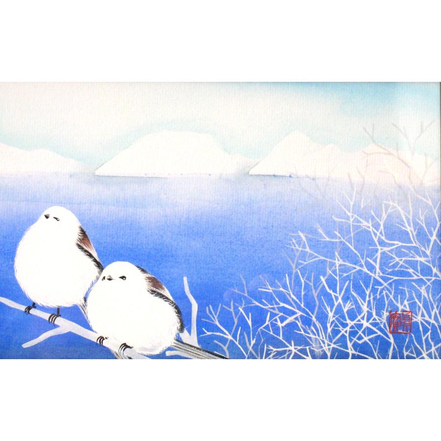 【真筆】額 シマエナガ 藤澤真実 (新品) : 掛け軸の専門店 香遊オンライン - 通販 - Yahoo!ショッピング