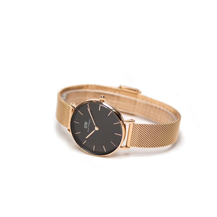 ダニエルウェリントン DW00100161 PETITE MELROSE 32mm レディース ローズゴールド/ブラック プレゼント[並行輸入 ...