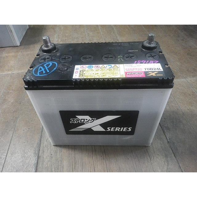 PITWORK 【KAP】157187 バッテリー 中古良品,PITWORK XSERIES,2022年04月製造,70B24L,12.85V,503CCA，パルス充電済,充電制御車対応 ...