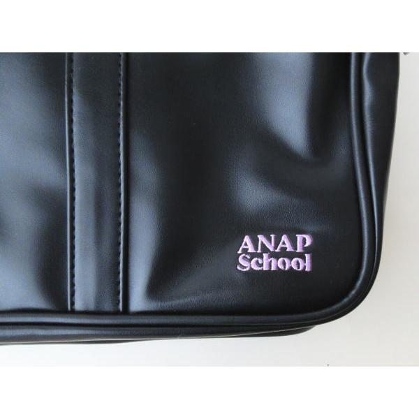 ANAP School アナップ スクール 合皮スクールバッグ 通学カバン 通学バッグ 学生鞄 スクールバッグ 合皮 ブラック ブラウン スクールバッグ合皮 : ans-001 : スクール ...