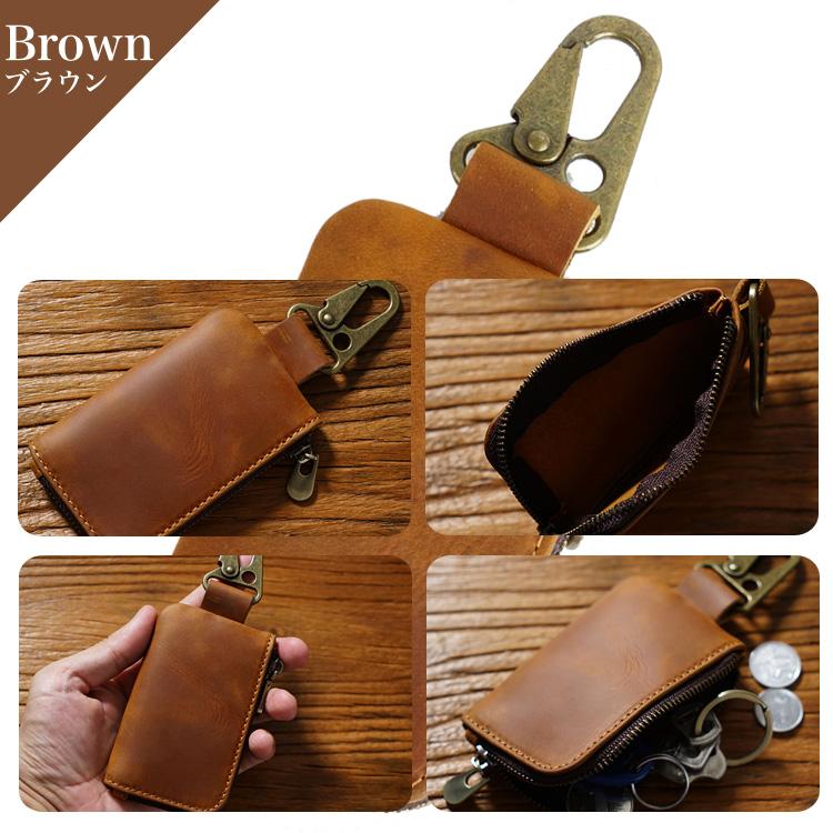 キーケース 本革 鍵入れ 牛革 薄型 鍵 おしゃれ 高級感 軽量 コンパクト メンズ ウィメンズ : ca-1591 : KOYOKOMA - 通販 - Yahoo!ショッピング