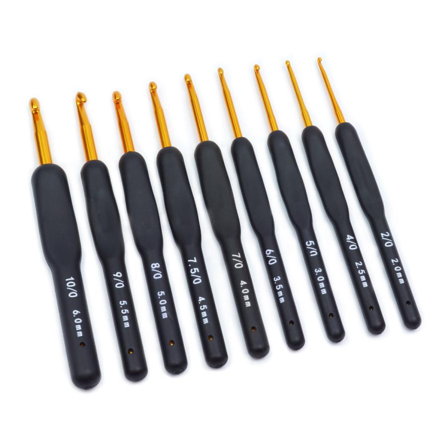 編み針 かぎ針 毛糸針 9本 セット 編み物 手あみ針 かぎ針編み レース針 ハンドメイド DIY 工具 手芸 : KOYOKOMA - 通販 - Yahoo!ショッピング