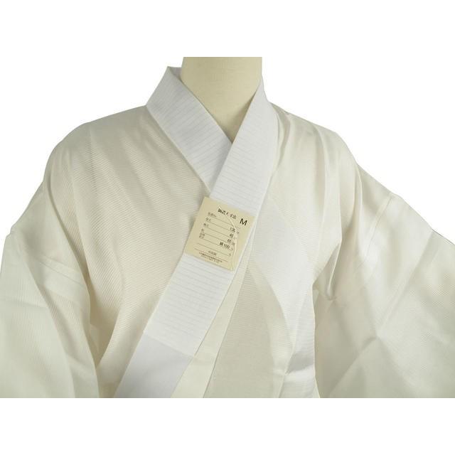 お仕立て上がり 半衿付 夏用 正絹 絽 長襦袢 白 M Lサイズ ec お仕立て上がり 半衿付 夏用 正絹 絽 長襦袢 白 M Lサイズ ec