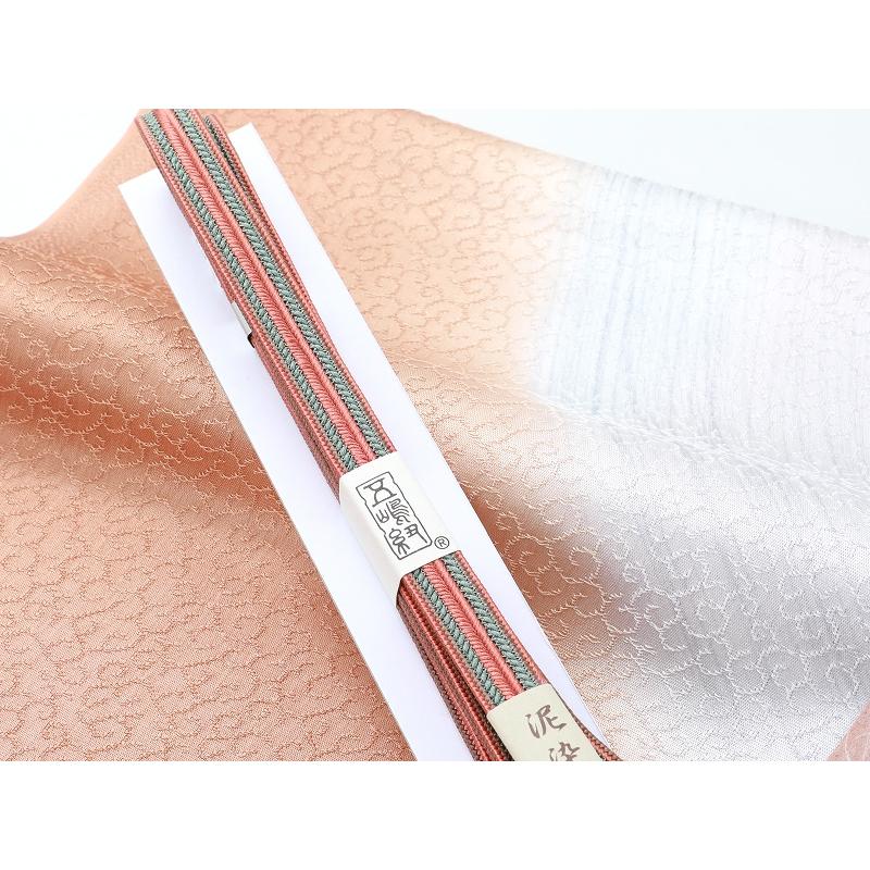 お洒落 江戸組紐 五嶋紐 正絹 帯締め 織り柄入り 帯揚げ 2点セット ブラウン系 go-144-A :e02-go-144-a:和の心 小雪 - 通販 - Yahoo!ショッピング