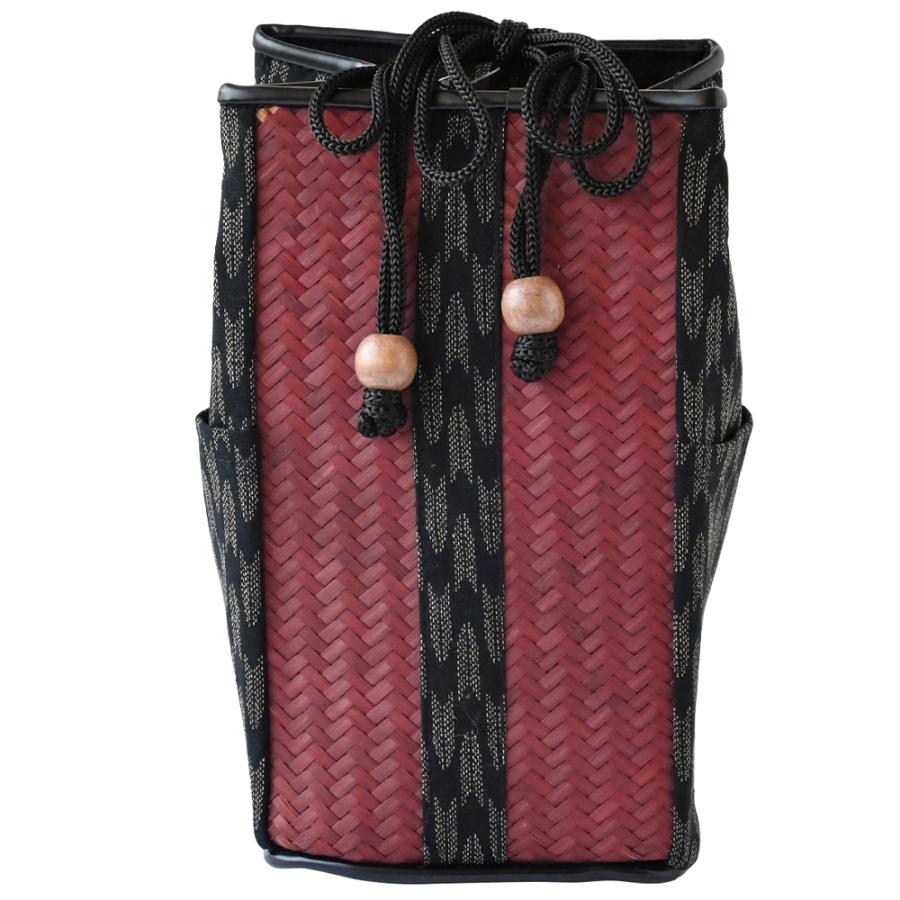 矢絣柄におしゃれ竹細工 紳士 信玄袋 巾着 全2色 ms-35 :h02-ms-035:和の心 小雪 - 通販 - Yahoo!ショッピング