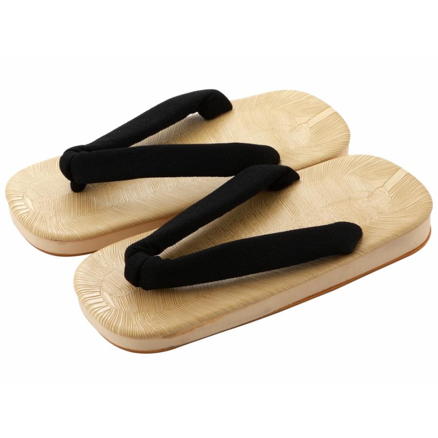 紳士用 ラバー底 合皮 雪駄 黒鼻緒 25cm st-116 : 和の心 小雪 - 通販 - Yahoo!ショッピング