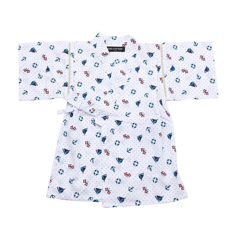 キッズ 子供用 甚平 80~130cm 綿 男の子 女の子 全10柄 k-210 : 和の心 小雪 - 通販 - Yahoo!ショッピング