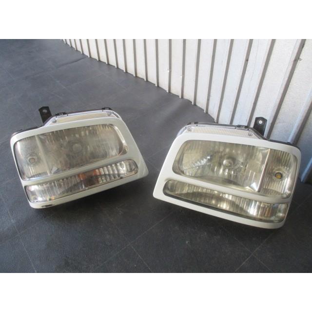 3948 GH-DA62W エブリィ 左右 ヘッド ライト ランプ 100-32673 【社外HID改造品】 平成14年7月 ジャンク : 菊水自動車工業 - 通販 - Yahoo!ショッピング