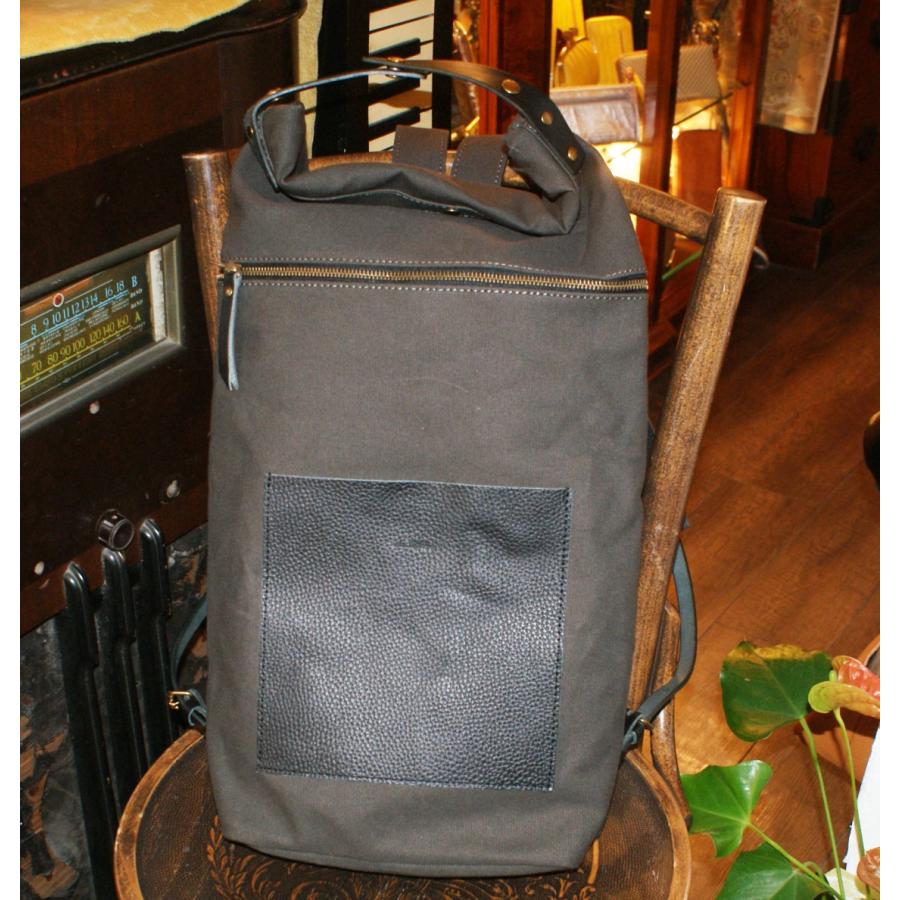 （レスデザイン／アルト）6号帆布ロールトップ・リュック AMSB-5003 : レナジャパンメイドショップ - 通販 - Yahoo!ショッピング