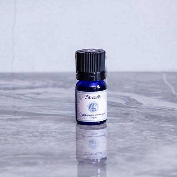 (5ml)シトロネラオーガニック(アロマオイル・柑橘系）レモンに似た爽やかな強い香り、 エッセンシャルオイル lb-stog-5 : lb ...