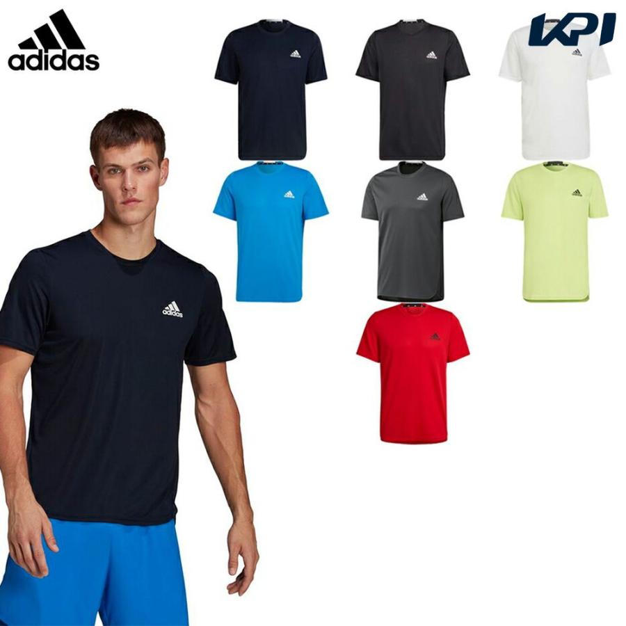 アディダス adidas マルチSPウェア メンズ AEROREADY デザインド フォー ムーブメント 半袖Tシャツ DK436 ...