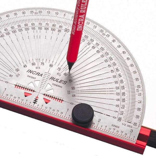 INCRA 6" (160mm) Precision Protractors - 分度器 ミリ仕様 : KQLFT TOOLS - 通販 ...