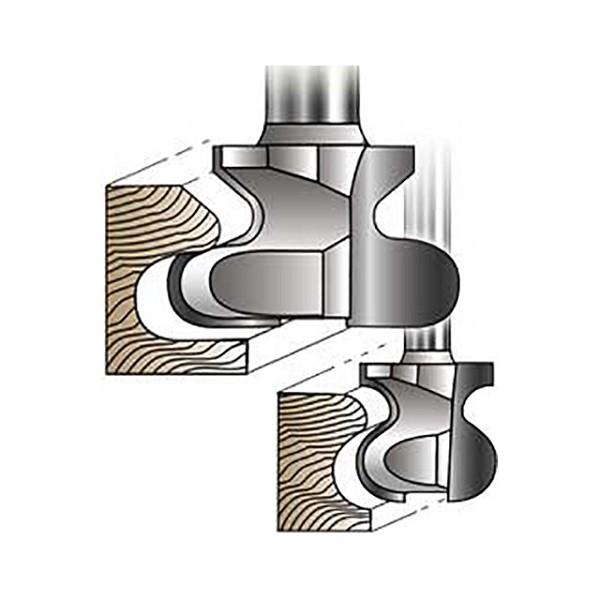 MLCS #7857 Finger Pull Router Bits - 引き出し取っ手ビット : KQLFT TOOLS - 通販 ...