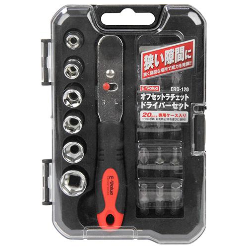 E-VALUE オフセットラチェットDV ERD-120 【4977292204019】 : KQLFT TOOLS - 通販 - Yahoo!ショッピング