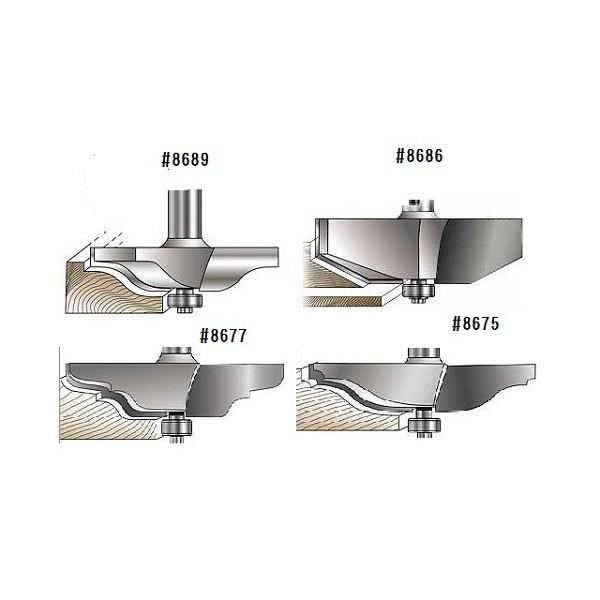 MLCS Raised Panel Router Bits - パネルビット : KQLFT TOOLS - 通販 - Yahoo!ショッピング