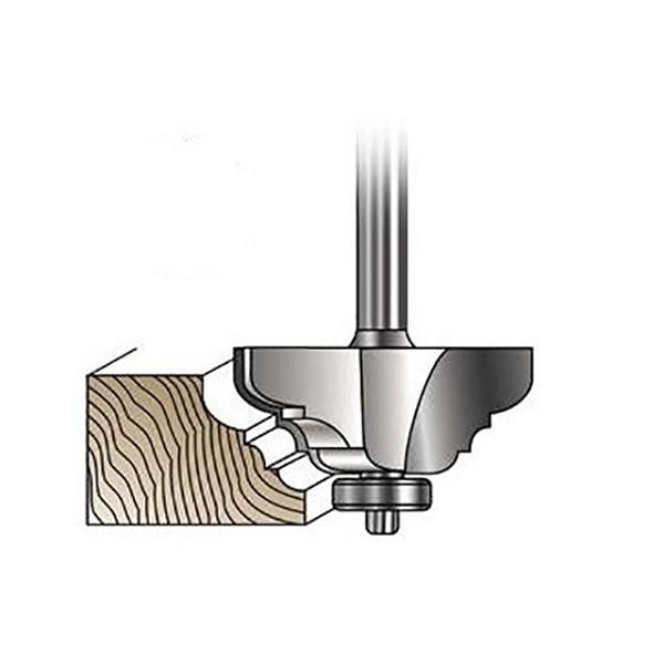 MLCS #7824 Double Cove and Bead Router Bits - モールディング用ビット : KQLFT TOOLS - 通販 - Yahoo!ショッピング