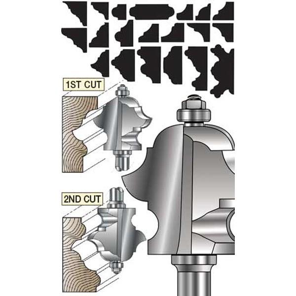 MLCS #7859 Multiform Molding Maker Router Bit : KQLFT TOOLS - 通販 ...