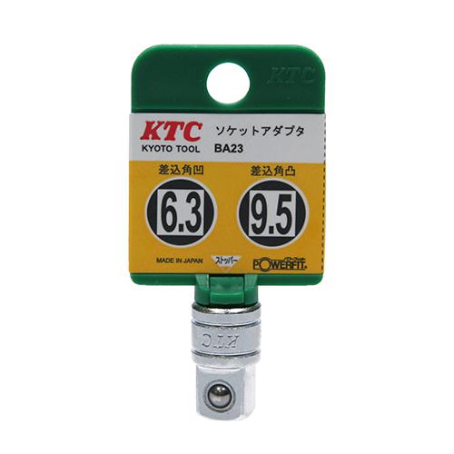KTC ソケットアダプタ (6.3) BA23-H 【4989433607955】 : KQLFT TOOLS - 通販 - Yahoo!ショッピング