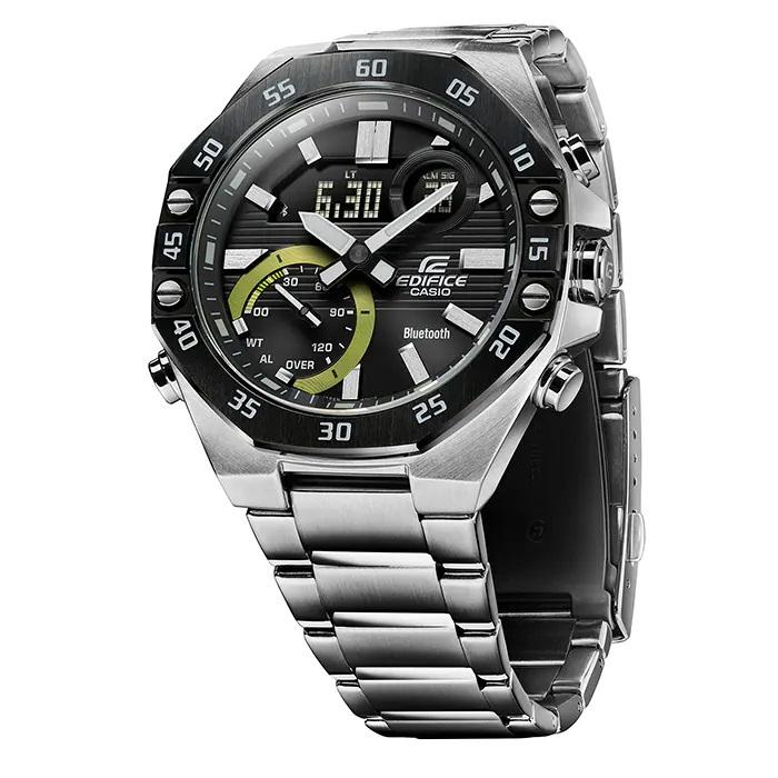 EDIFICE（CASIO） 【特価】CASIO カシオ EDIFICE エディフィス スマートフォンリンク ECB-10YDB-1AJF ...
