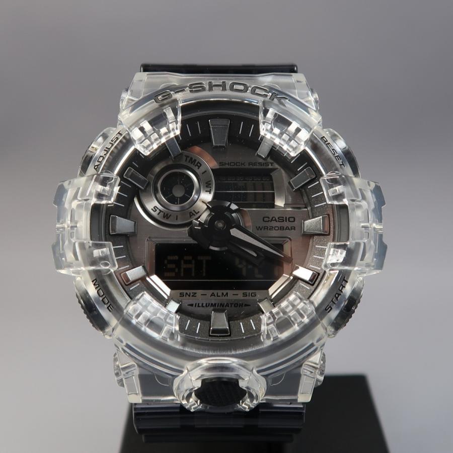 G-SHOCK カシオCASIO Gショック ジーショック Clear Skeleton GA-700SK-1A【海外モデル】 : K・R ...