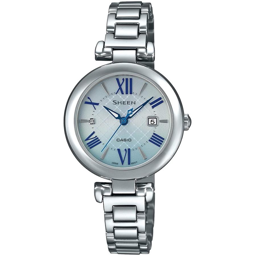 SHEEN（CASIO） カシオCASIO シーン SHEEN ソーラー Solar Sapphire Model SHS-4502D ...