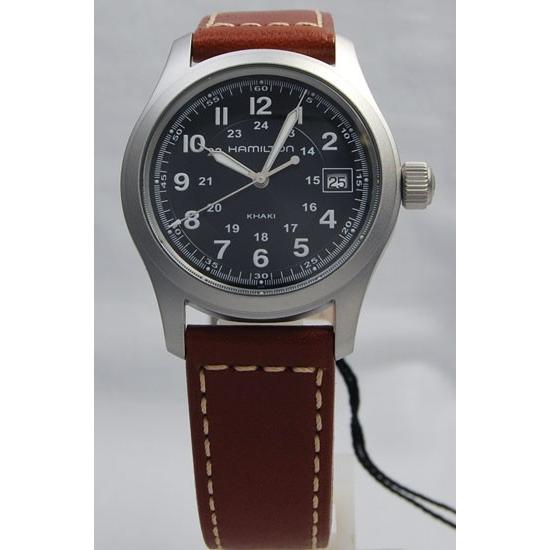 HAMILTON（ハミルトン） カーキ フィールド QZ 38mm BK レザー H68411533 : K・R セレクトショップ - 通販 ...