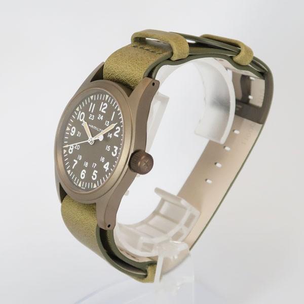 HAMILTON（ハミルトン） HAMILTON Khaki Field カーキ フィールド メカ メンズ レザー 38mm ...