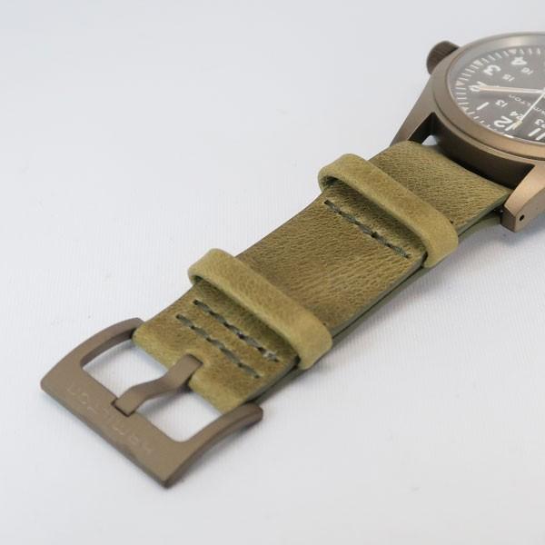 HAMILTON（ハミルトン） HAMILTON Khaki Field カーキ フィールド メカ メンズ レザー 38mm ...