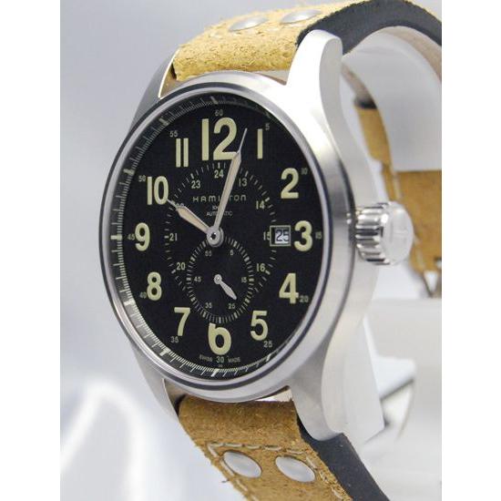 HAMILTON（ハミルトン） ハミルトン/カーキ オフィサー オート/ブラウンヌバック/H70655733 : K・R セレクトショップ ...