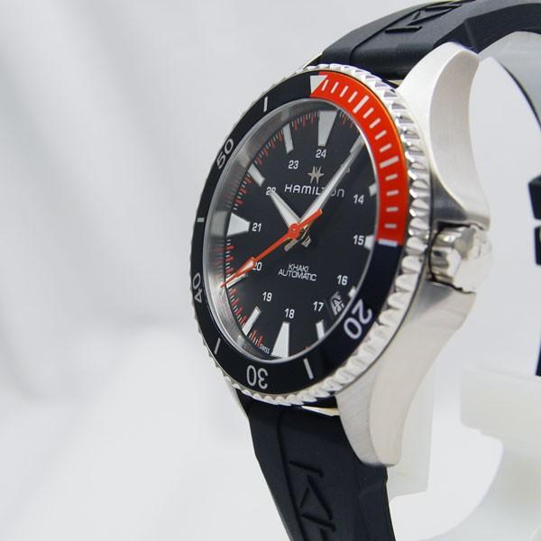 HAMILTON ハミルトン Hamilton カーキ ネイビー スキューバ オート オレンジ H82305331 : K・R セレクト ...