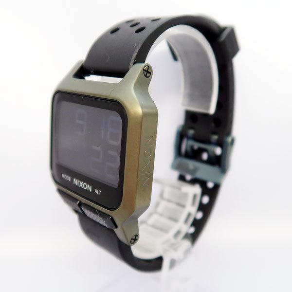 NIXON ニクソン Heat ヒート 腕時計 メンズ クオーツ デジタル 38mm Surplus A1320-1085-00 : K・R ...