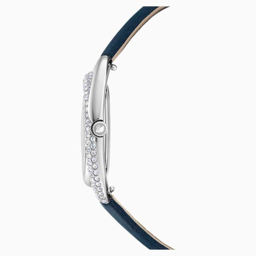 SWAROVSKI（スワロフスキー） DUO デュオ ウォッチ 33mm ブルー 5484376【2019NEW】 : K・R セレクト ...