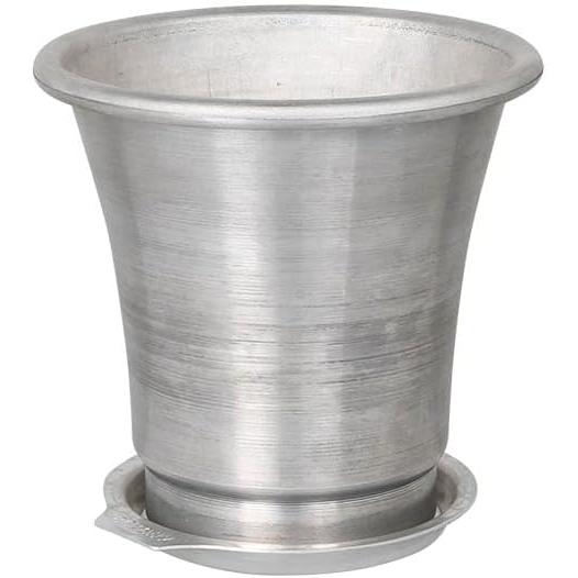 DULTON ダルトン(Dulton) アルミニウム ポット L ソーサー付き BOTANY 鉢 プランター 受け皿 底穴あり NB ...