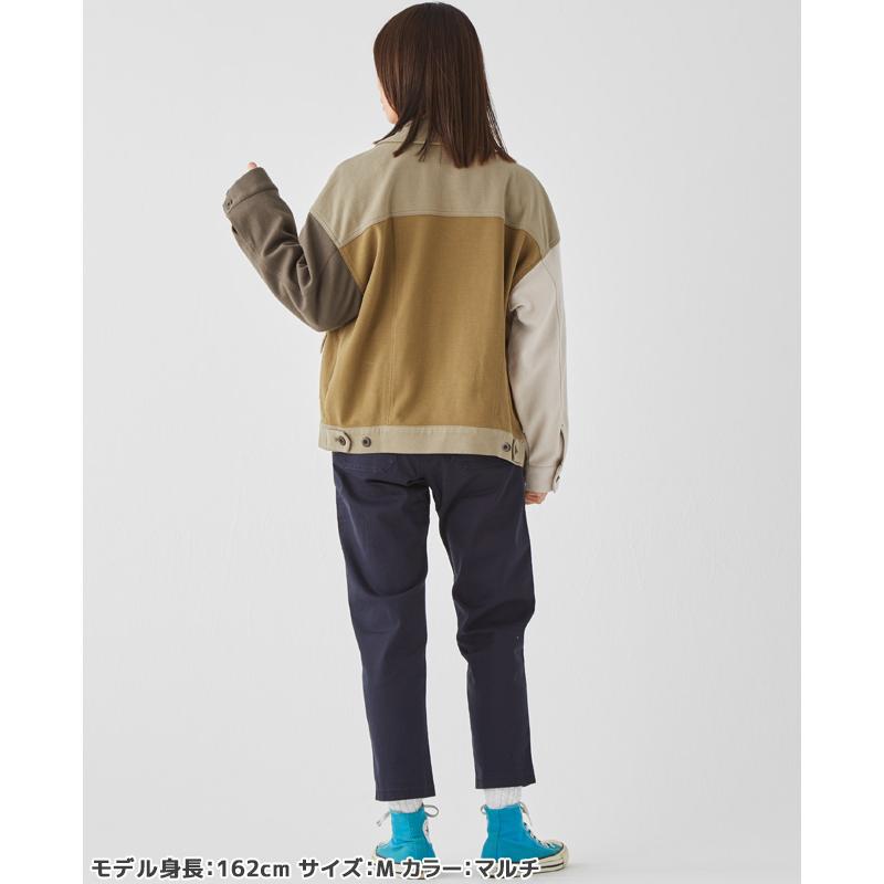 KRIFF MAYER LADYS クリフメイヤー レディース アウター ゆったり 春 夏 秋 ボタン チェック 体型カバー 羽織 ...