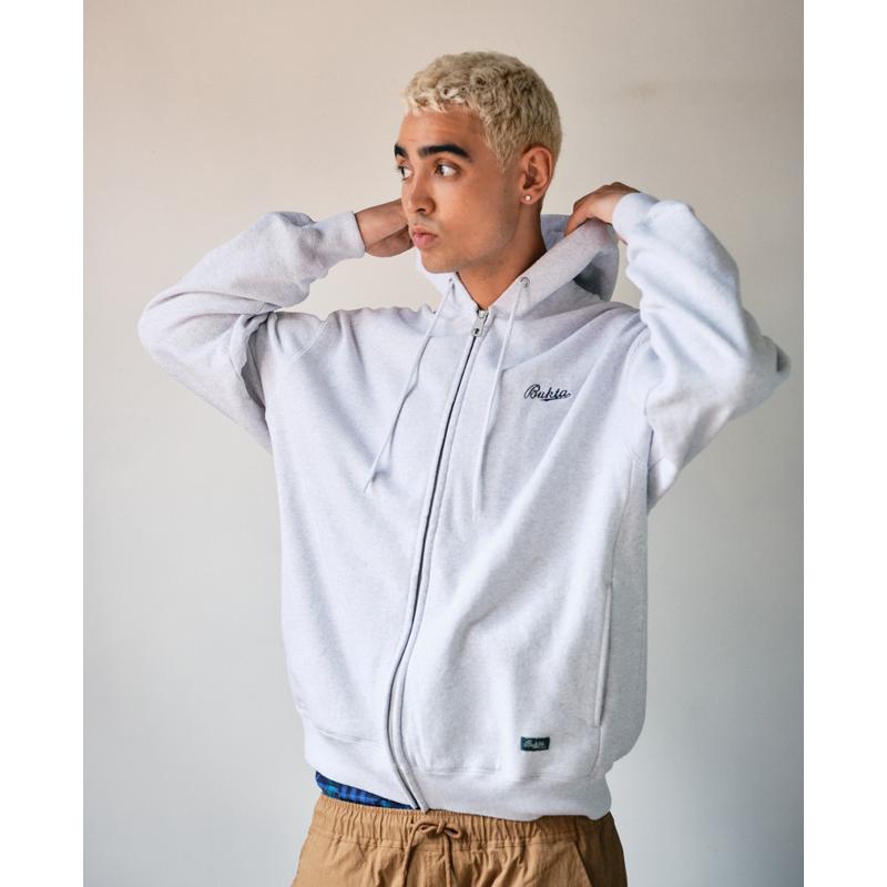 Bukta（バクタ） メンズ スウェット フーディー フルジップパーカー