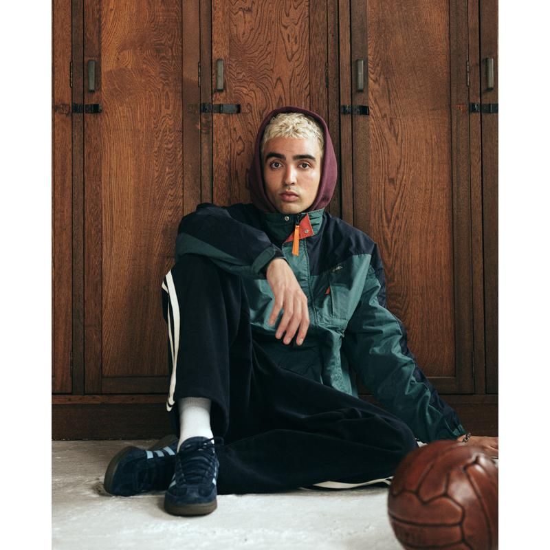 Bukta（バクタ） メンズ スウェット フーディー プルパーカー ロゴ