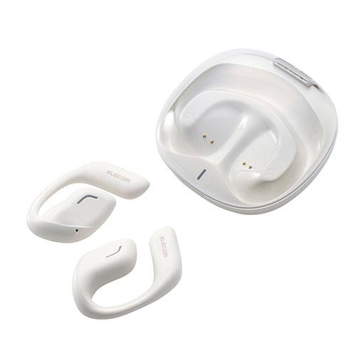 ELECOM エレコム オープンイヤー型ワイヤレスヘッドホン スノーホワイト LBT-OWS01WH : 業務用品&事務用品 Krypton・くりぷとん - 通販 - Yahoo!ショッピング
