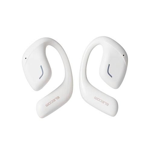 ELECOM エレコム オープンイヤー型ワイヤレスヘッドホン スノーホワイト LBT-OWS01WH : 業務用品&事務用品 Krypton・くりぷとん - 通販 - Yahoo!ショッピング