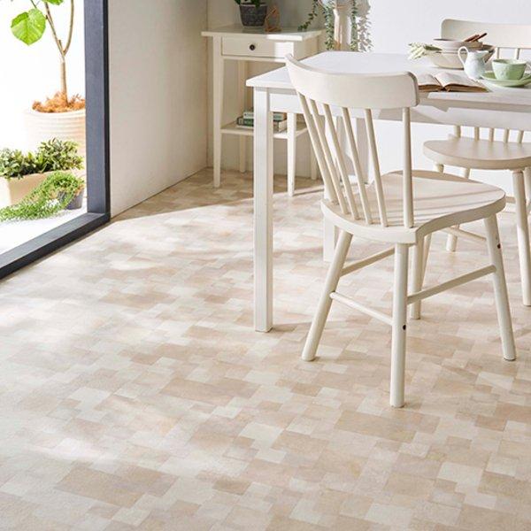 防水撥水抗菌フローリングクッションフロア 江戸間10畳 ストーンベージュ : 業務用品&事務用品 Krypton・くりぷとん - 通販 - Yahoo!ショッピング