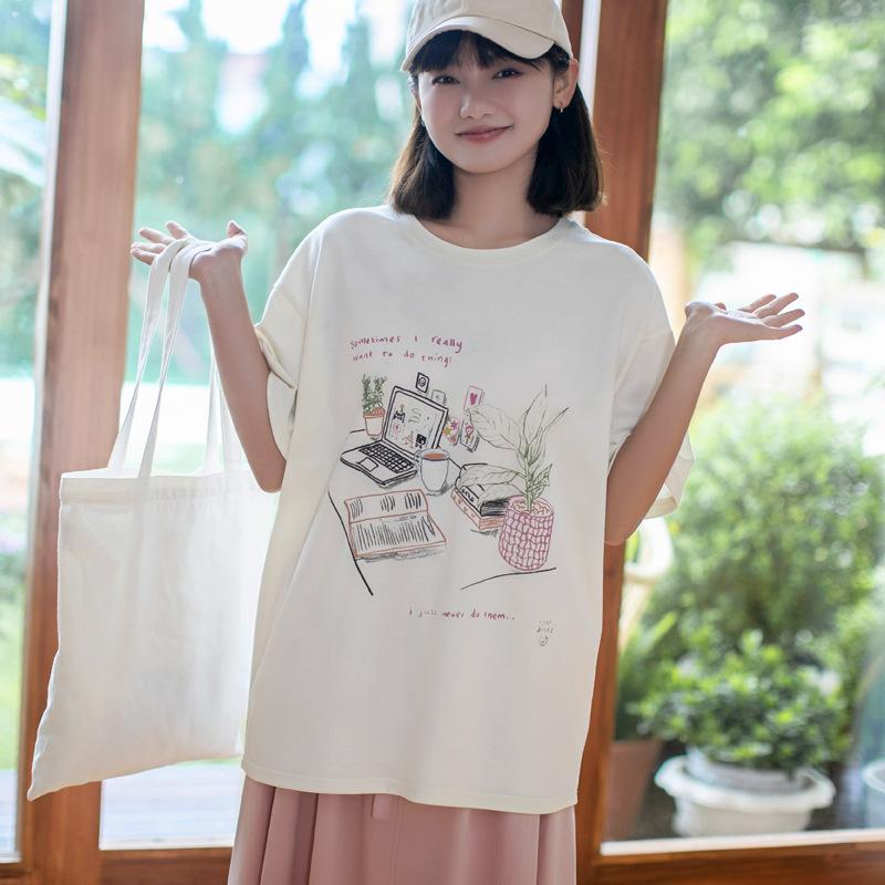 送料無料 新作入荷 レディース プリントTシャツ アニマル柄 英字（22489） : KSSHOJI - 通販 - Yahoo!ショッピング
