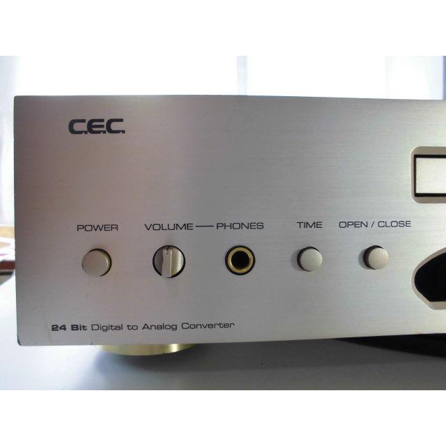 CEC CD3300 〓 珍品！02年製 ヨーロピアン風お洒落なフルサイズCDプレーヤー, ベルト交換, ギリ美品,3M保証 [002] : ステレオ工房ポニー - 通販 - Yahoo!ショッピング
