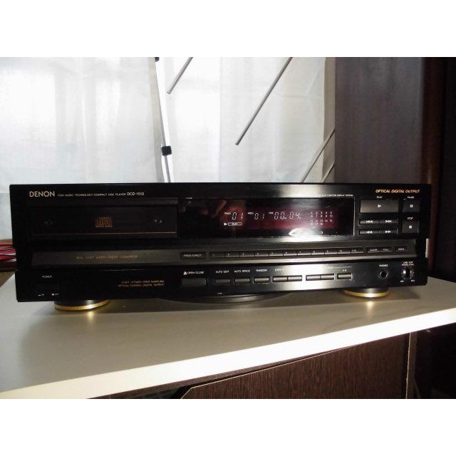 DENON DCD-1510-2 〓 お薦め デノンのフルサイズCDプレーヤー, PU+ベルト交換,ギリ美品,3M保証 〓 [006] : denon-dcd-1510-2 : ステレオ工房 ...