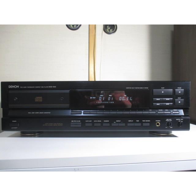 DENON DCD-1610 〓 往年の名機 デノンのフルサイズプレーヤー, 良品,保証 〓 DENON [001] :DENON-DCD-1610:ステレオ工房ポニー - 通販 ...